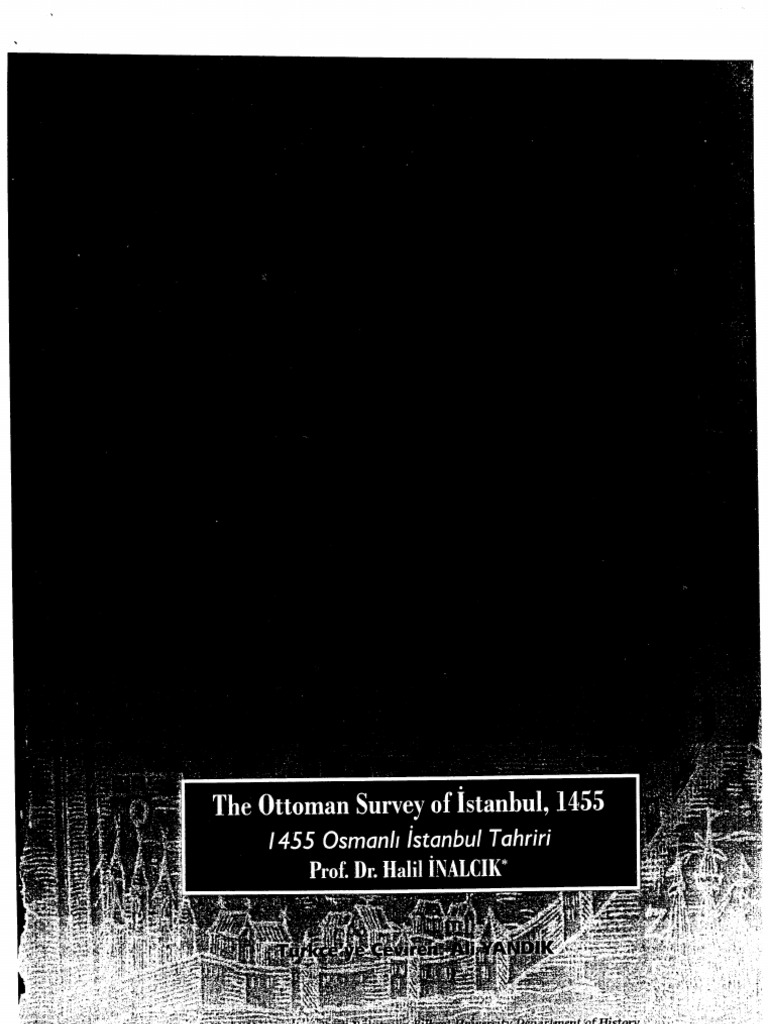 OSMANLISURVEYOFi STANBUL | PDF | Istanbul | Ottoman Empire