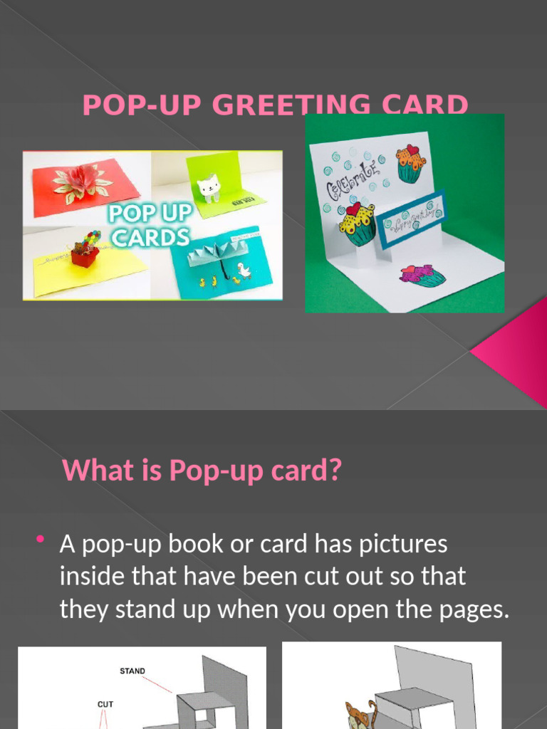Pop-Up Greeting Card | PDF