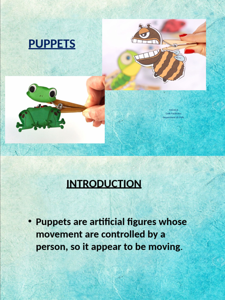 Puppet 5th Grade | PDF