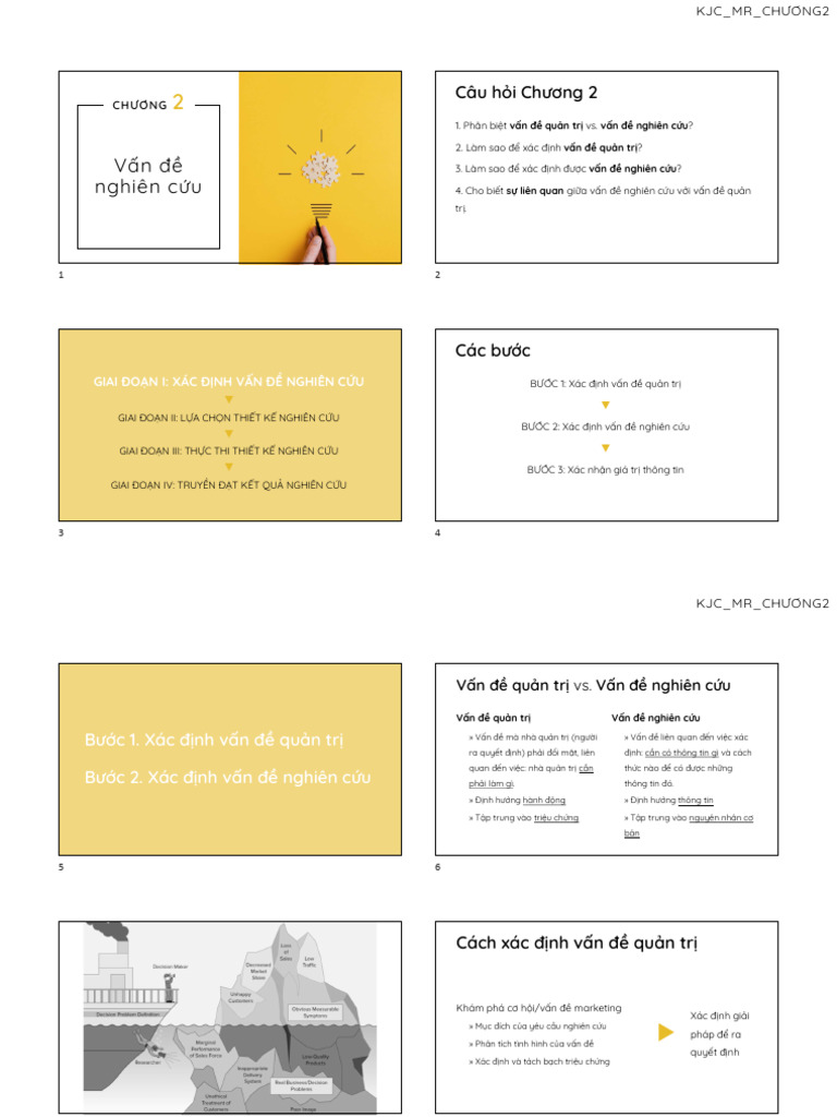 KJC - MR Chương 2 | PDF