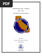 NHD RULE BOOK (Latest Version) | PDF | Primary Sources | Citation