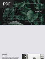 Poem - Mirror | PDF | Mirror | Poetry