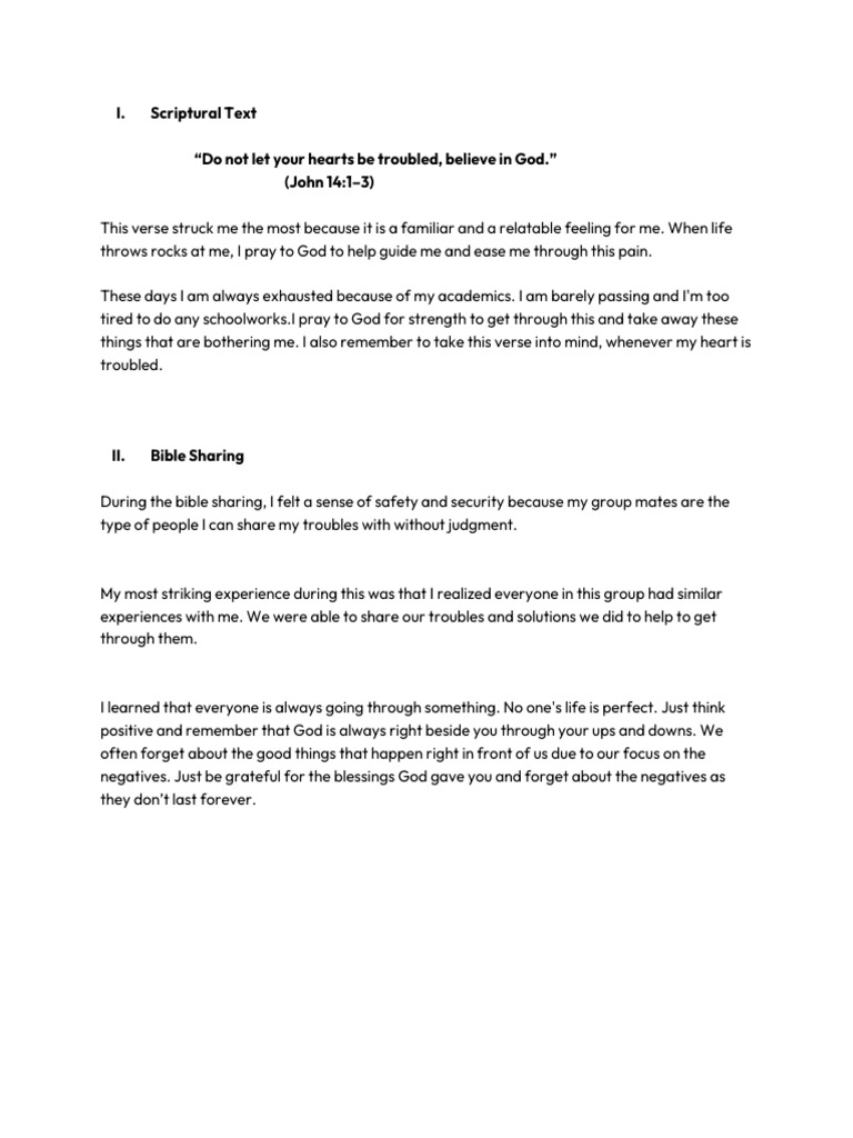 CCLF - Individual Reflection | PDF