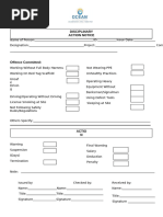 Outdoor Duty Slip Format | PDF