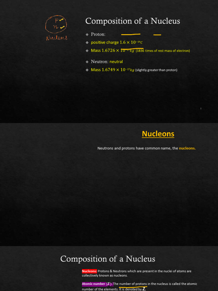 Chap 13 Nuclei | PDF | Nuclear Fusion | Atomic Nucleus