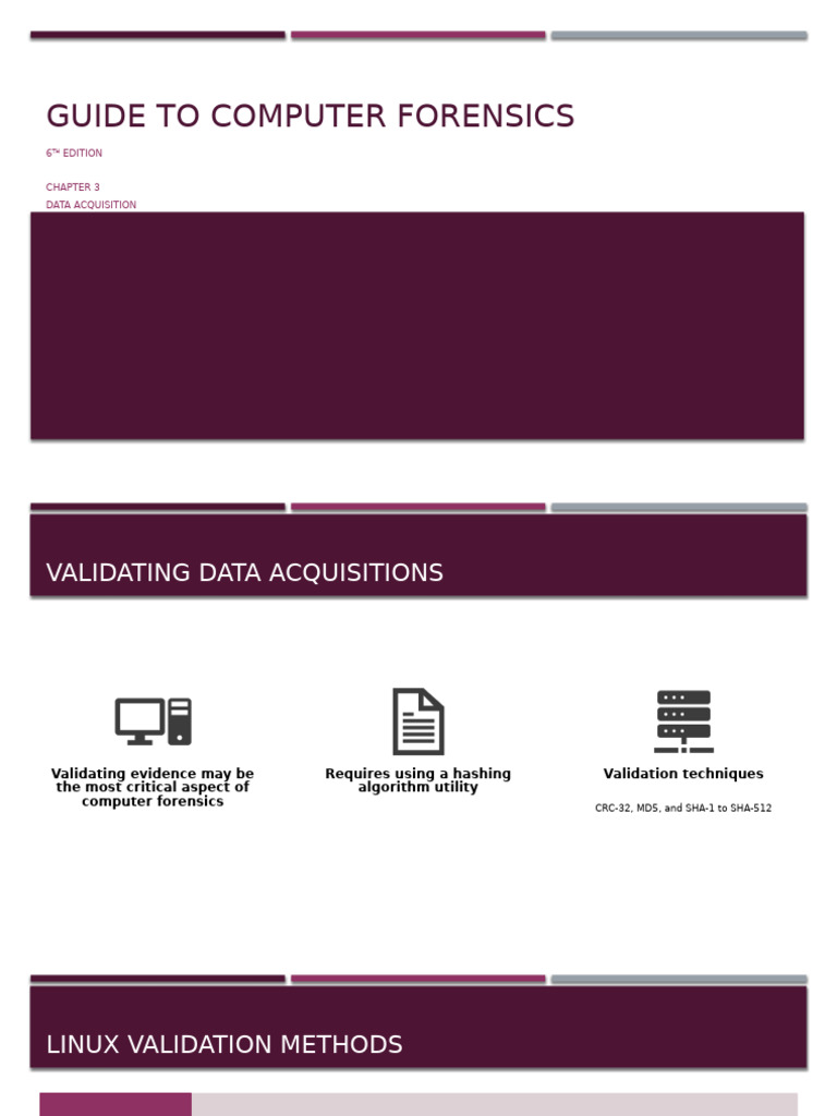 Guide To Computer Forensics: 6 Edition | PDF | Computer Science | Computer Architecture