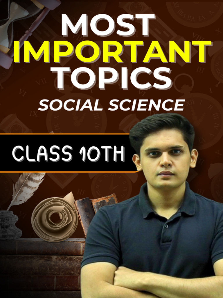 Class 10th Important Topics (Social Science) | PDF | Agriculture ...