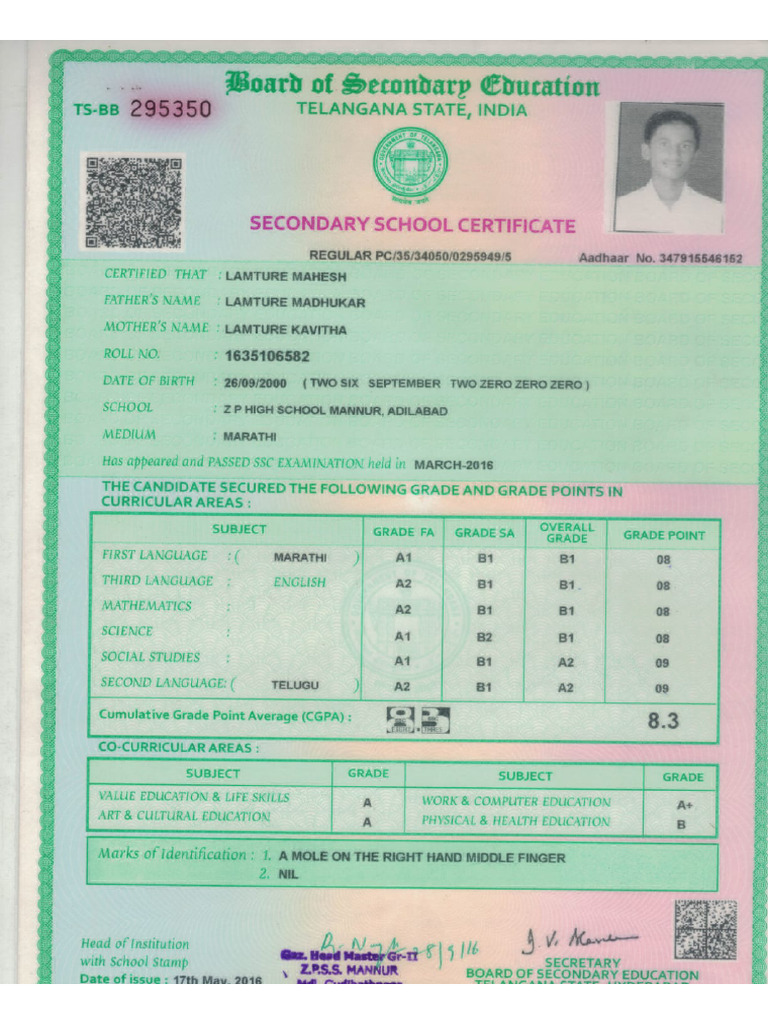 Cert SSC | PDF
