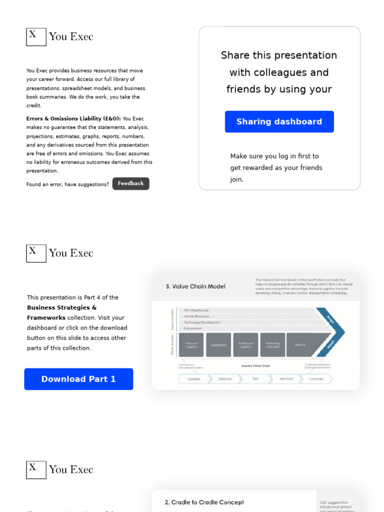 You Exec - Business Strategies and Frameworks Part 4 Free | PDF ... You Exec - Business Strategies and Frameworks Part 4 Free | PDF ...