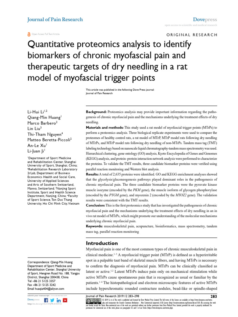 jpr-12-283 | PDF | Tandem Mass Spectrometry | Proteomics