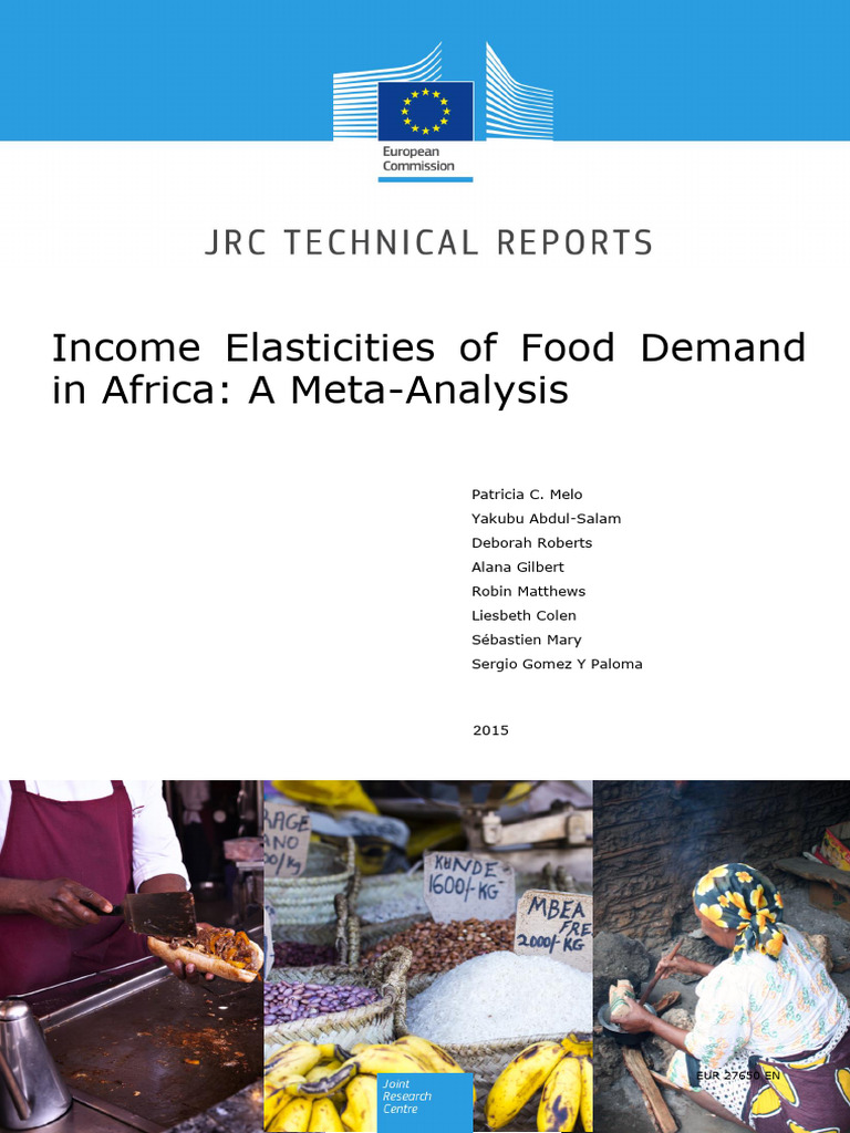Jrc98812 JRC Report Meta Analysis Final | PDF | Fixed Effects Model ...