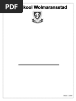 Intensive Form For Afrikaans | PDF