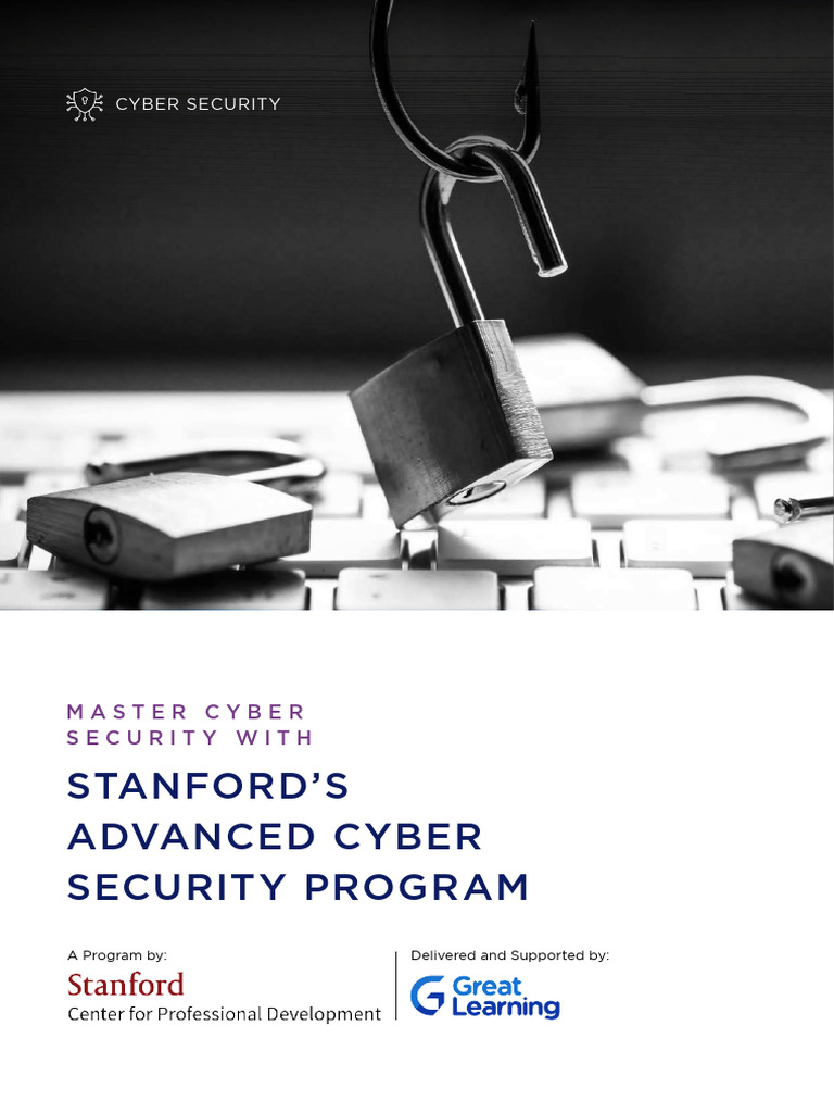 Stanford Advanced Cyber Security Program | PDF | Security | Computer Security