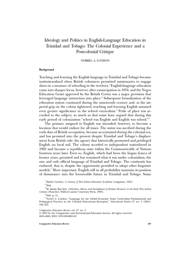 Ideology and Politics in English-Language Education in | PDF ...