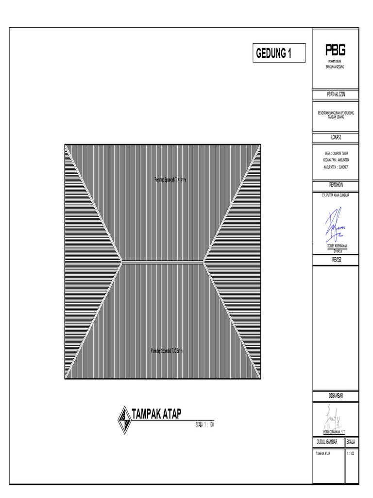 10.tampak Atap G1 | PDF