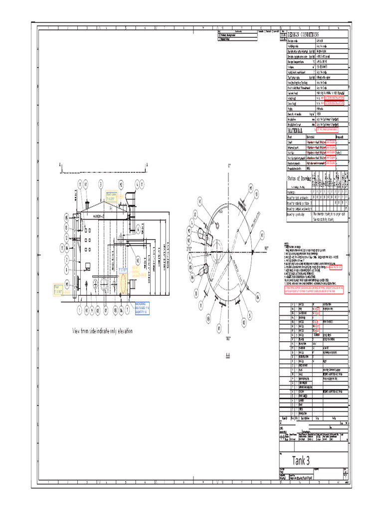 Tank Drawings-Tank 3-Issue | PDF