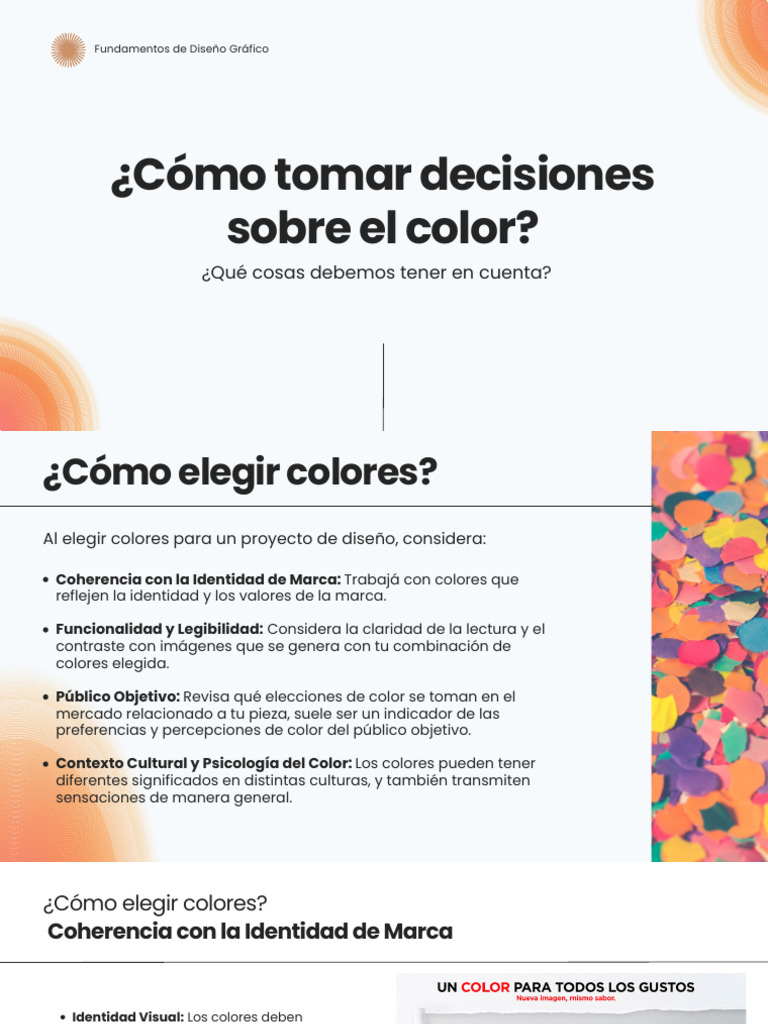 Guía para Elegir Colores en Diseño | PDF | Color | Marca