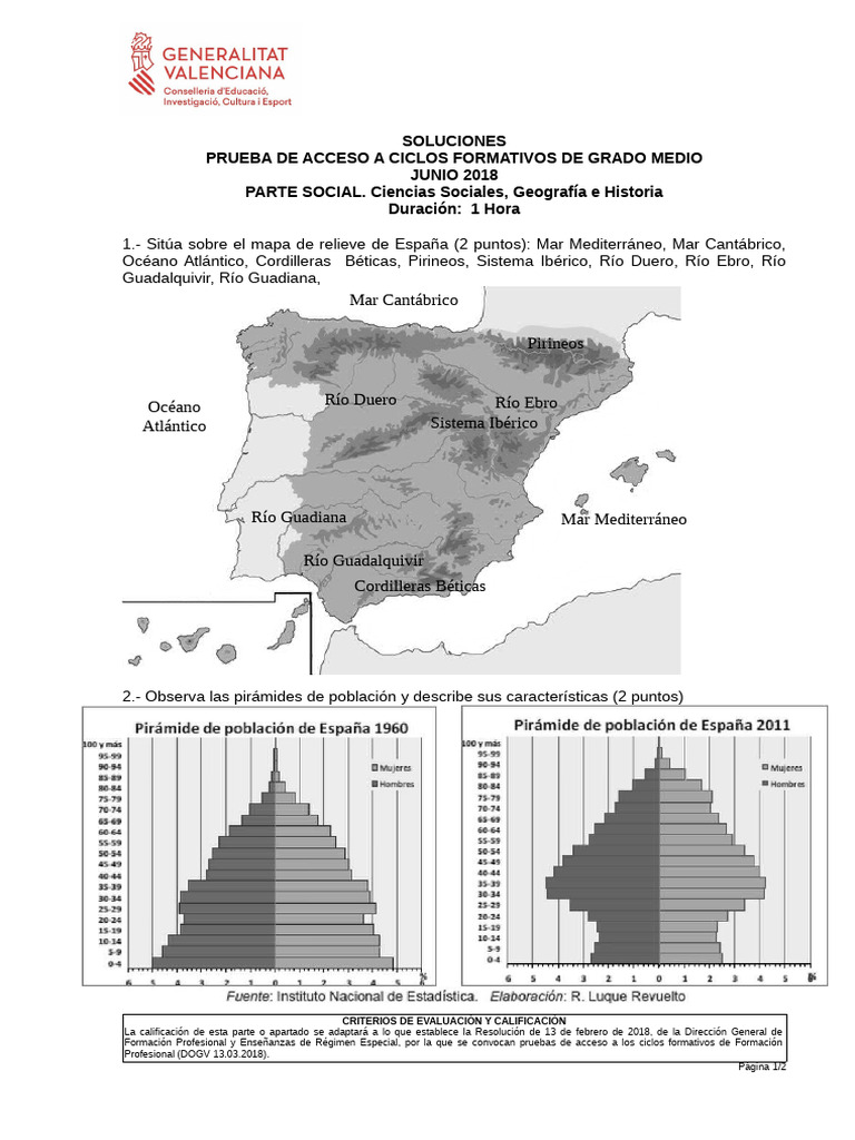 ACFGM - CIENCIAS SOCIALES-modelo A Castellano. Solucionario | PDF ...