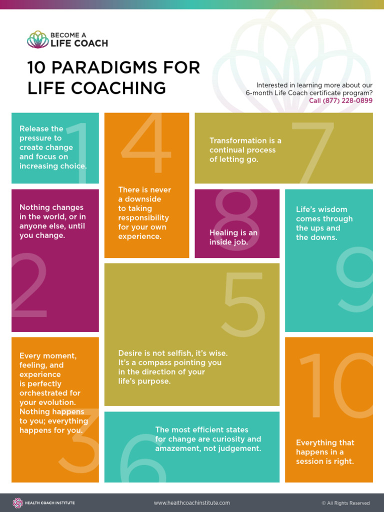 10 Paradigmsof Life Coaching | PDF
