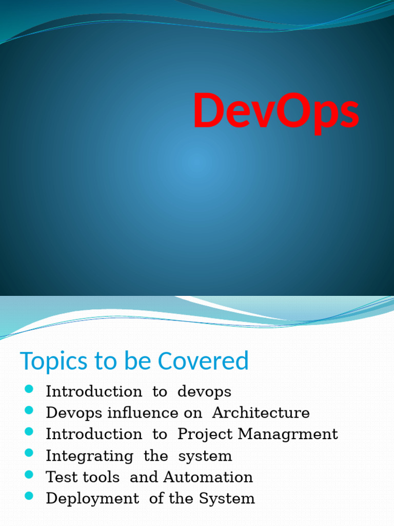 Understanding DevOps Methodology | PDF