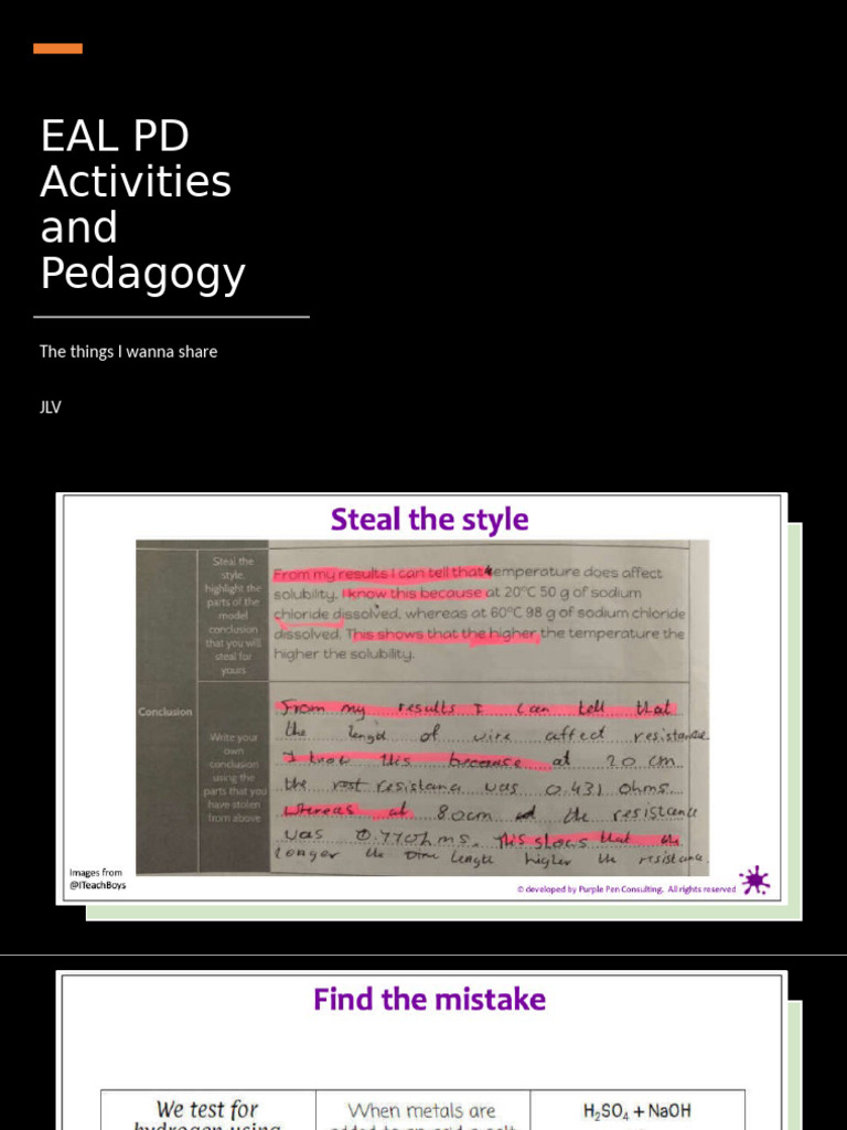 Teaching Science Techniques | PDF