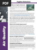 EPA Method 22 Fugitive Emissions Guide | PDF | Lighting | Dust
