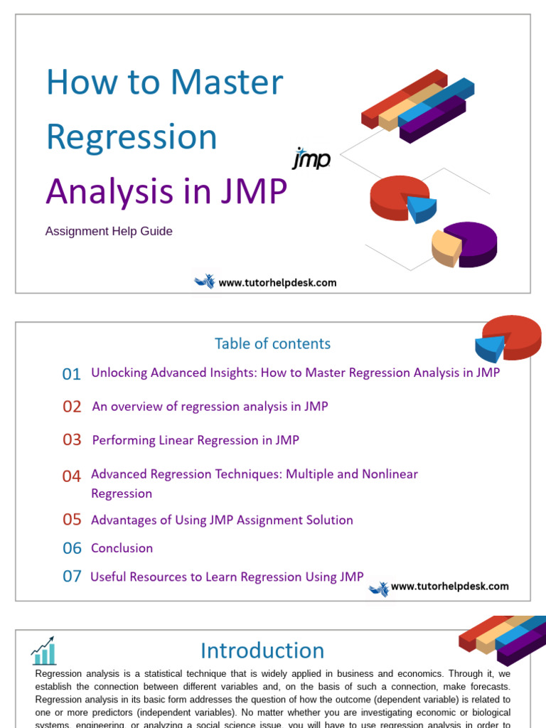 Master Regression Analysis in JMP | PDF | Linear Regression | Regression Analysis