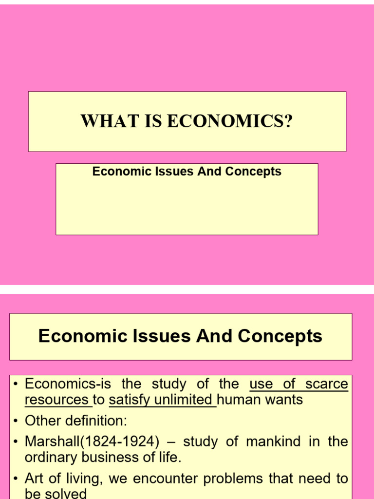 Lecture 1 - Introduction To Microeconomics | PDF | Economics | Market ...