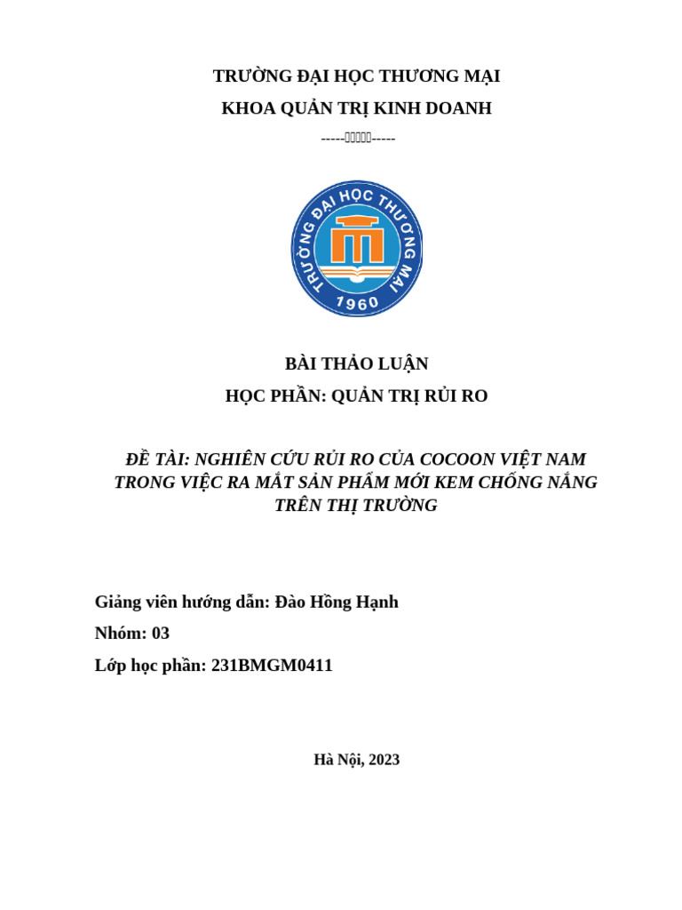 BTL Quan Tri Rui | PDF