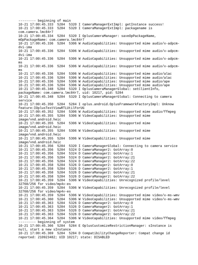 Log Cat 1729504845275 | PDF | Computer Architecture | Computer Engineering