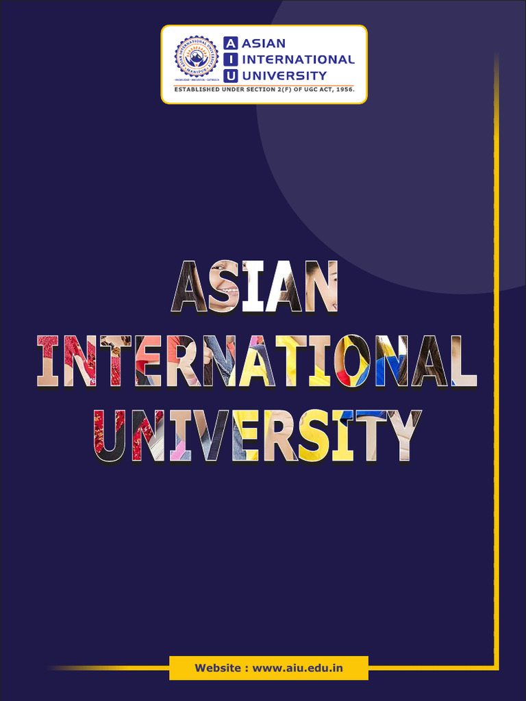 AIU Prospectus Manipur Imphal | PDF | Bachelor's Degree | Nursing