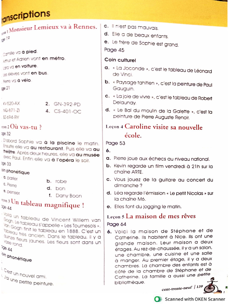 Idees 2 Transcript | PDF