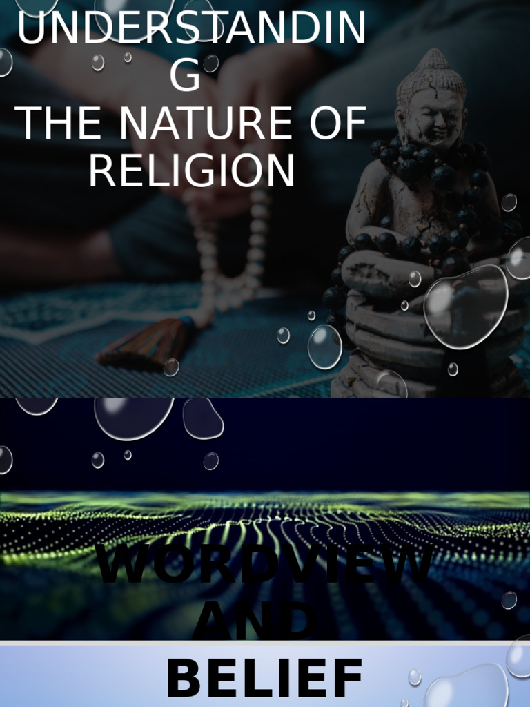 Lesson 1 Understanding The Nature of Religion | PDF | God | Deities