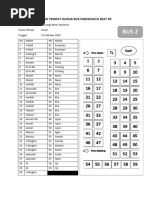 50 Denah Tempat Duduk Bus Pariwisata Seat | PDF