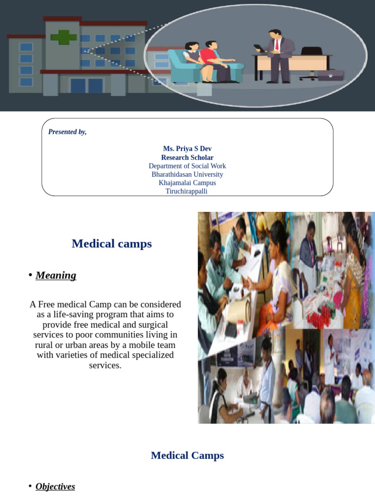 Unit 5 Medical Camps | PDF | Social Work | Medicine