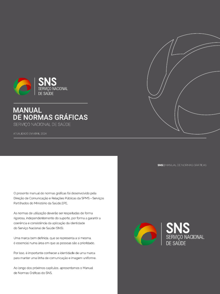 Manual de Identidade - SNS - 2024 04 | PDF