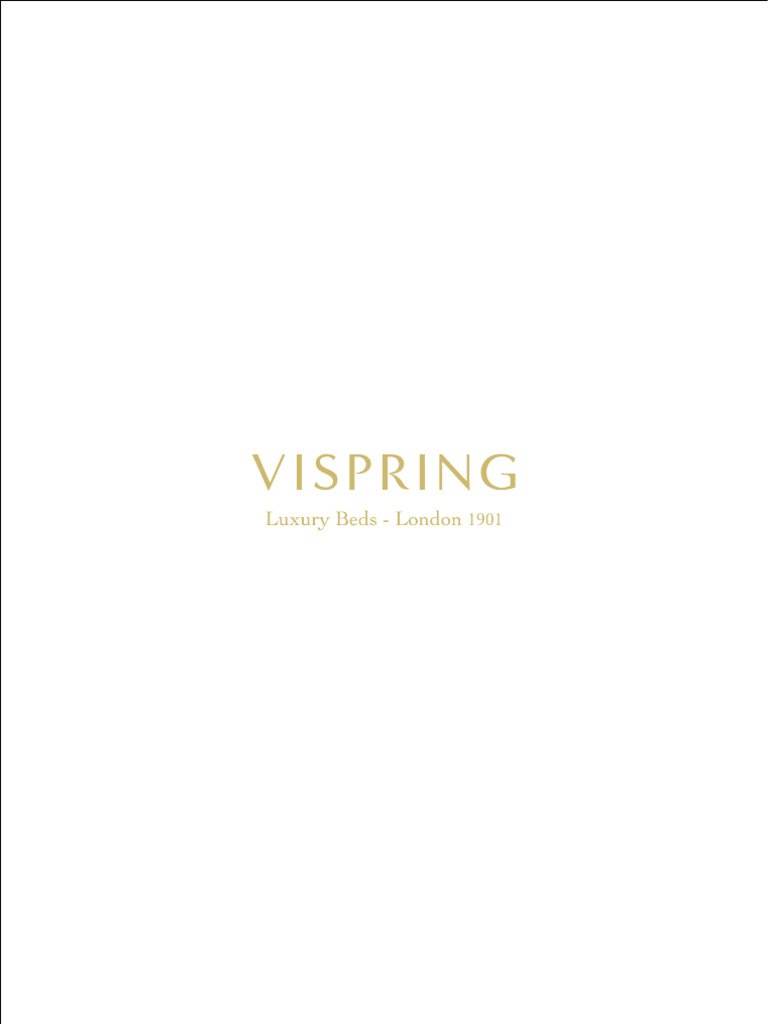 Vispring 2015 Catalogue | PDF | Mattress | Bed