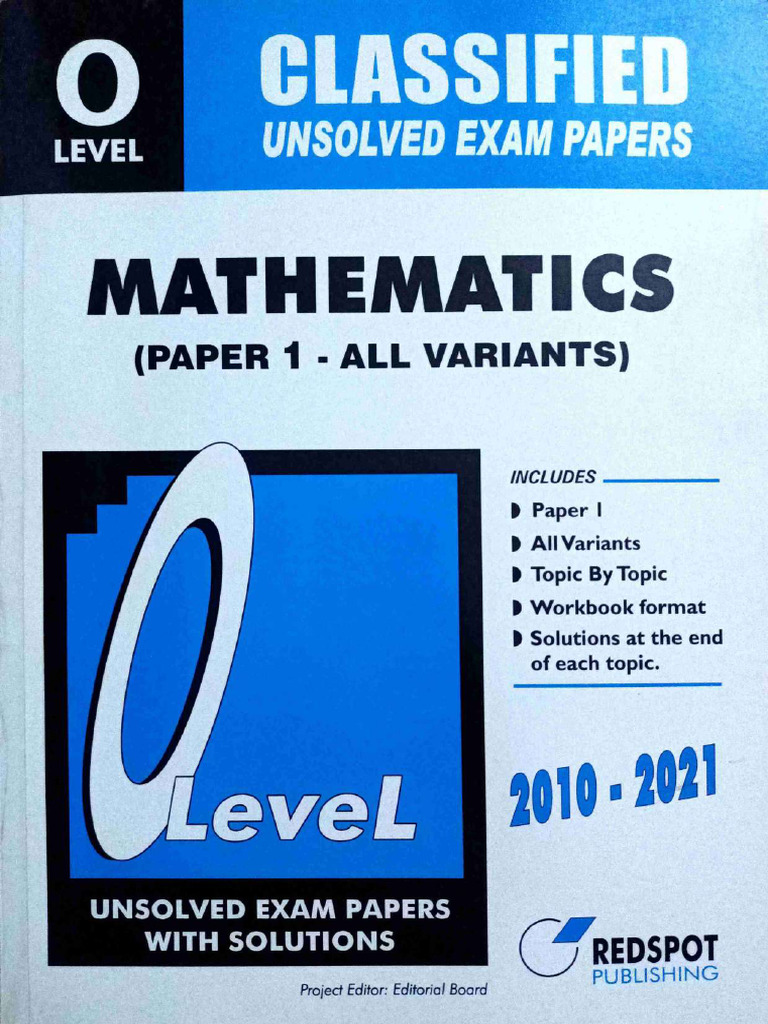 Classified Unsolved P1 All Variants (2010 - 2021) | PDF