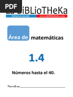 Números del 1 al 31 para Calendario | PDF
