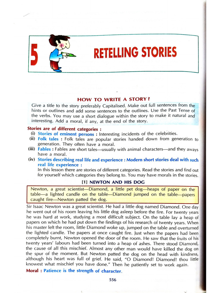 English Notes Story | PDF