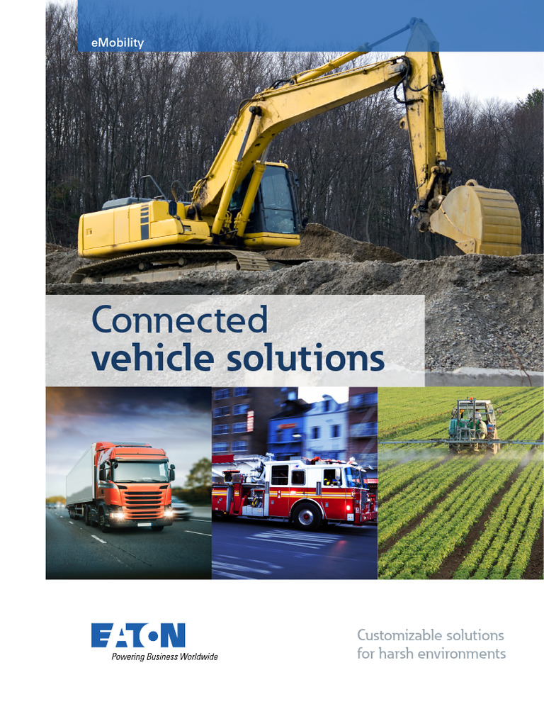 Eaton Connected Vehicle Solutions | PDF | Power Inverter | Battery Charger