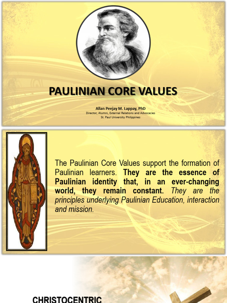 Paulinian Core Values | PDF