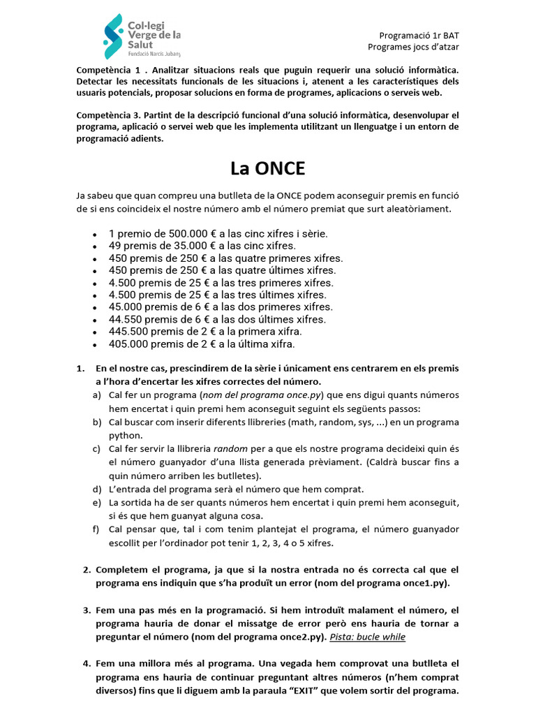 La once (2) | PDF