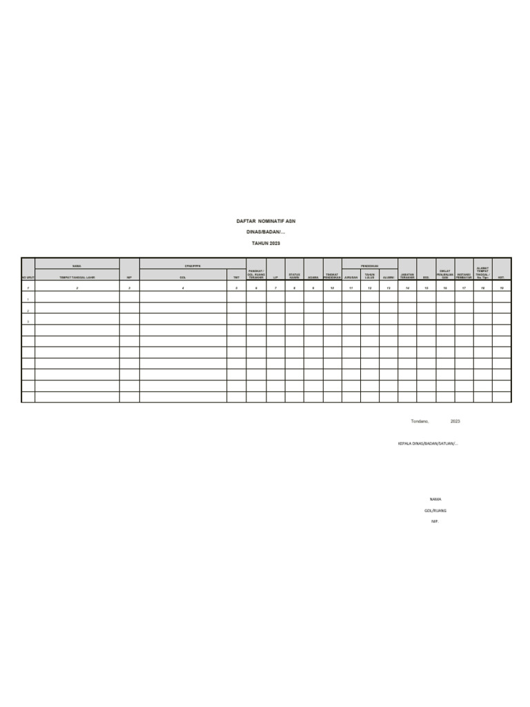 format-daftar-nominatif-asn-2023_compress | PDF