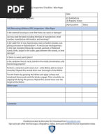 Self Retracting Lifeline Inspection Checklist | PDF