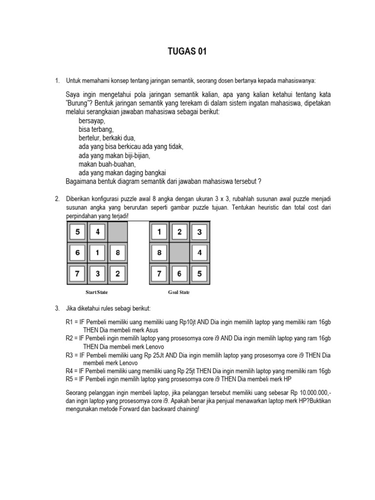 Tugas 01 | PDF