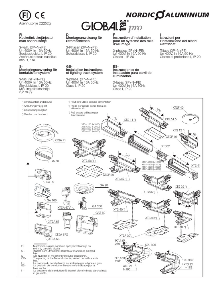 Global-Pro XTS Manual | PDF