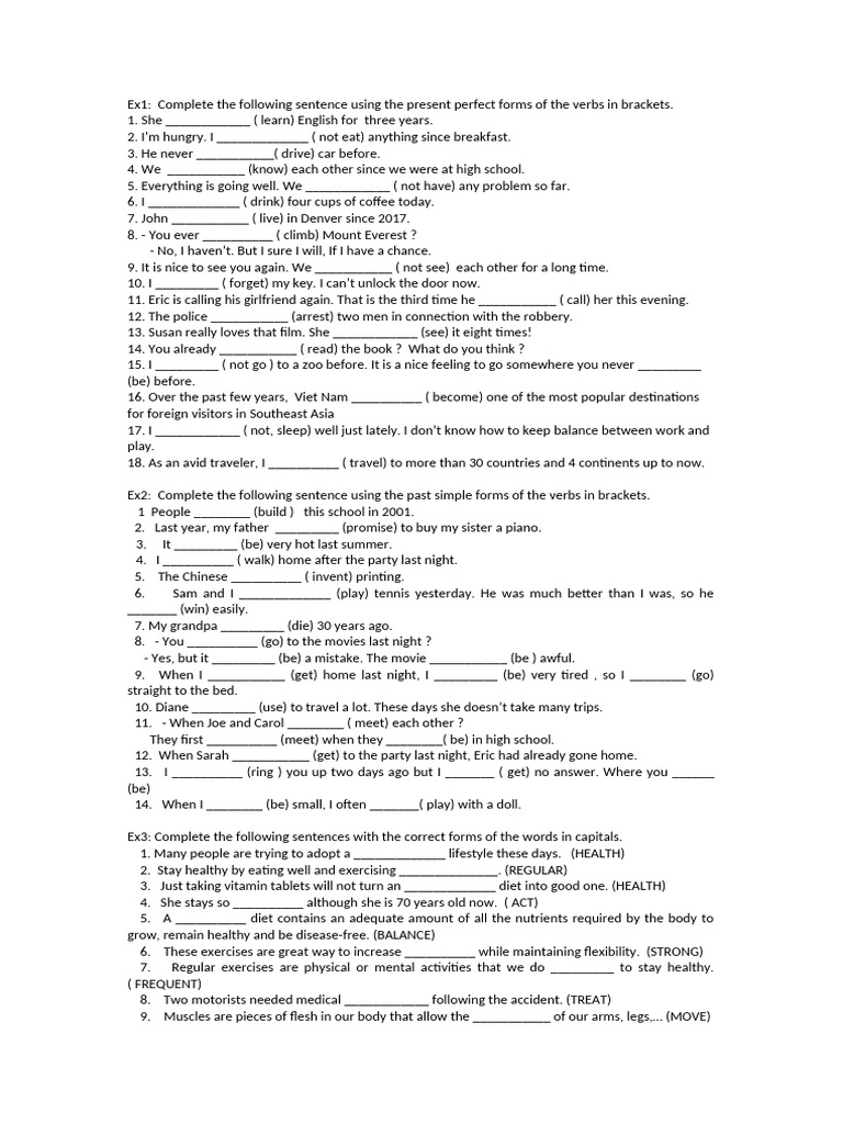 Test Unit 1 | PDF | Diet (Nutrition) | Diet & Nutrition