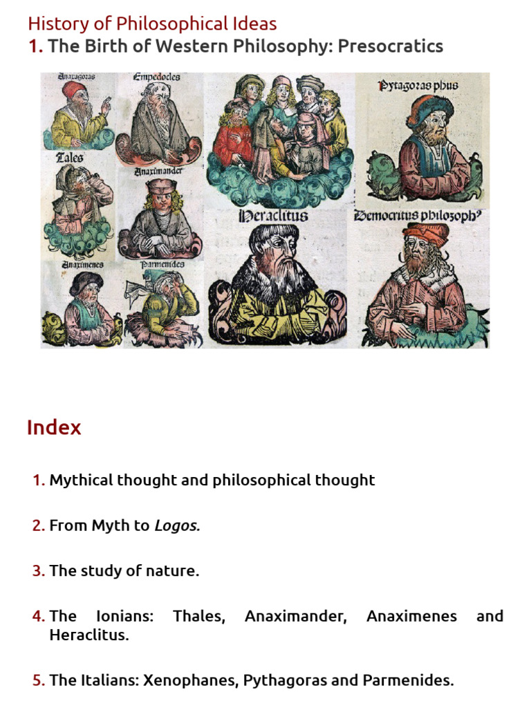 1. The Birth of Western Philosophy from physis to nomos | PDF | Metaphysics