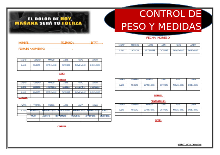 Control de Peso | PDF